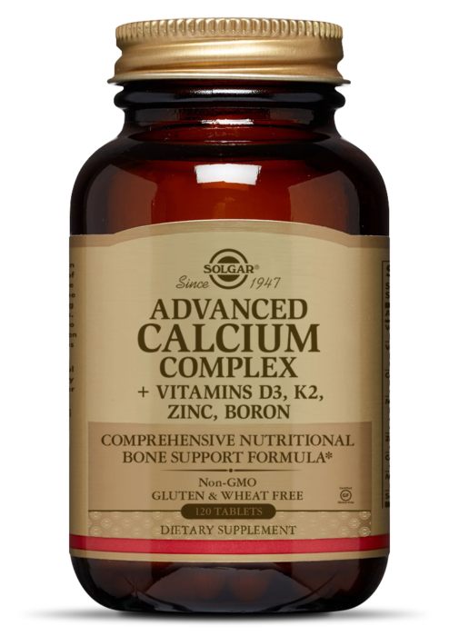 Solgar Advanced Calcium Complex 120 Tablets – BrownPea Health